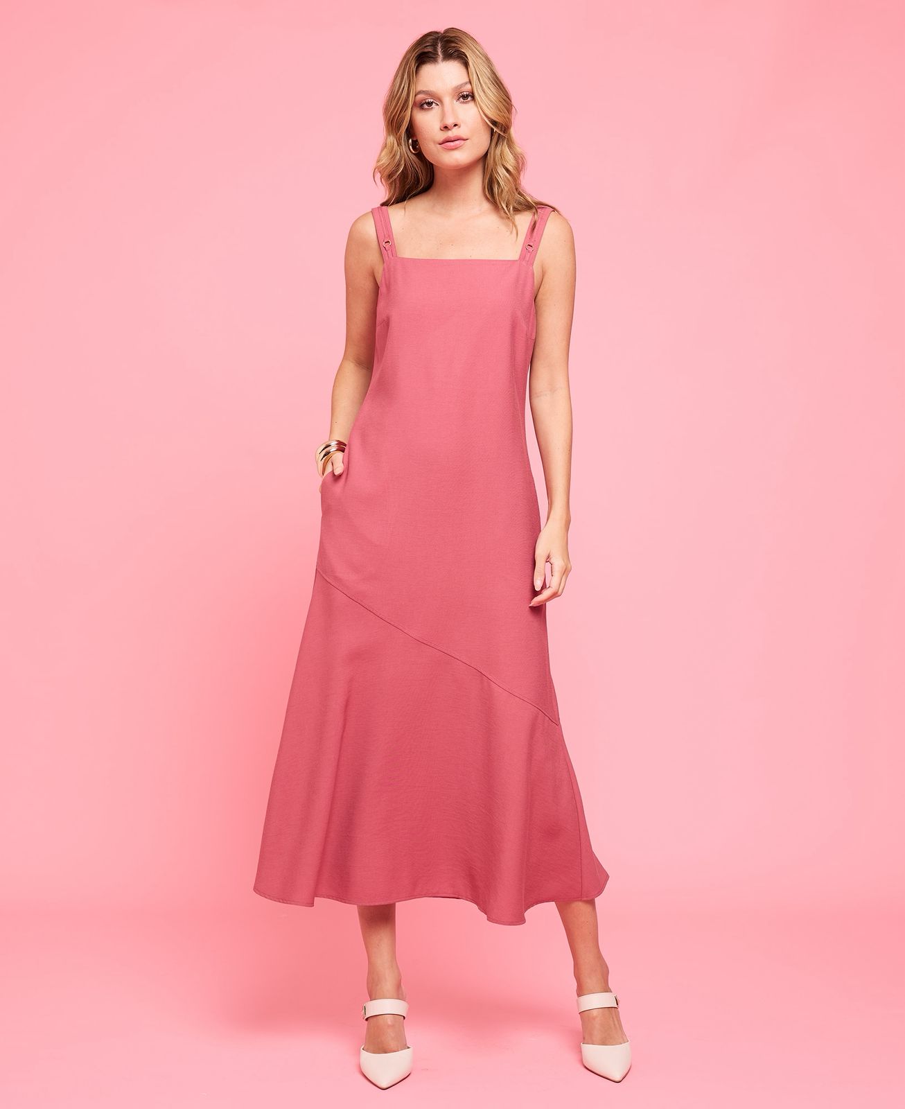 Vestido midi 51000409 alpelo